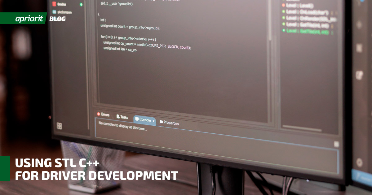 Using STL C++ for Driver Development - Apriorit