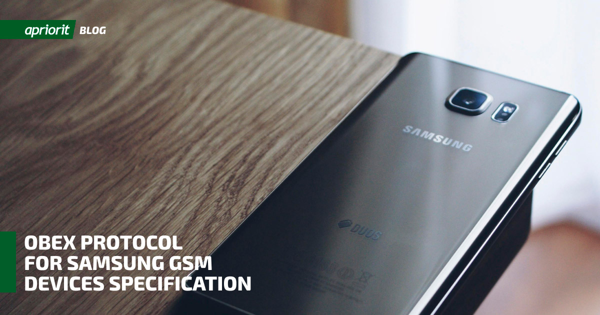 OBEX Protocol for Samsung GSM devices specification | Apriorit