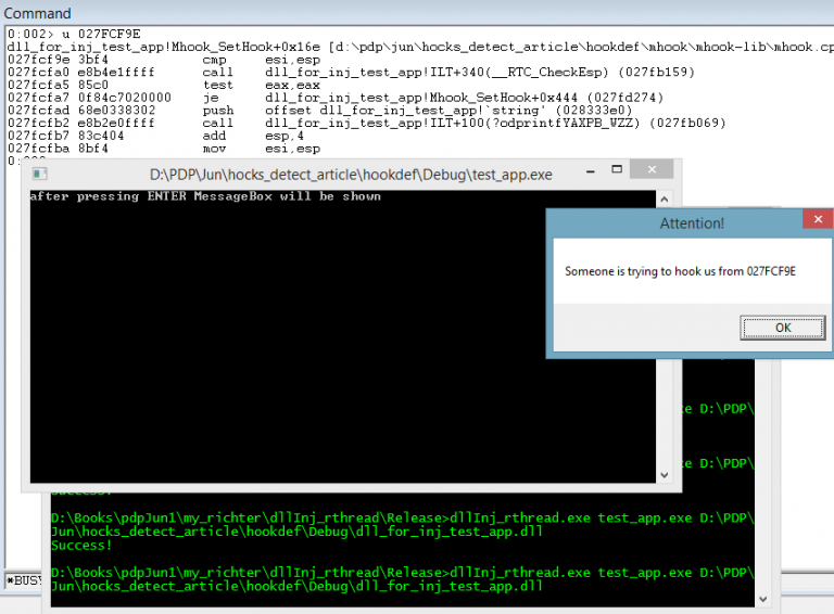 Detecting Hook And Rop Attacks Methods With Examples Apriorit