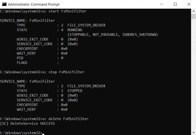 Windows File System Minifilter Driver Development Tutorial - Apriorit